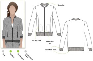 Flight jacket pattern | Jet Set Sewing